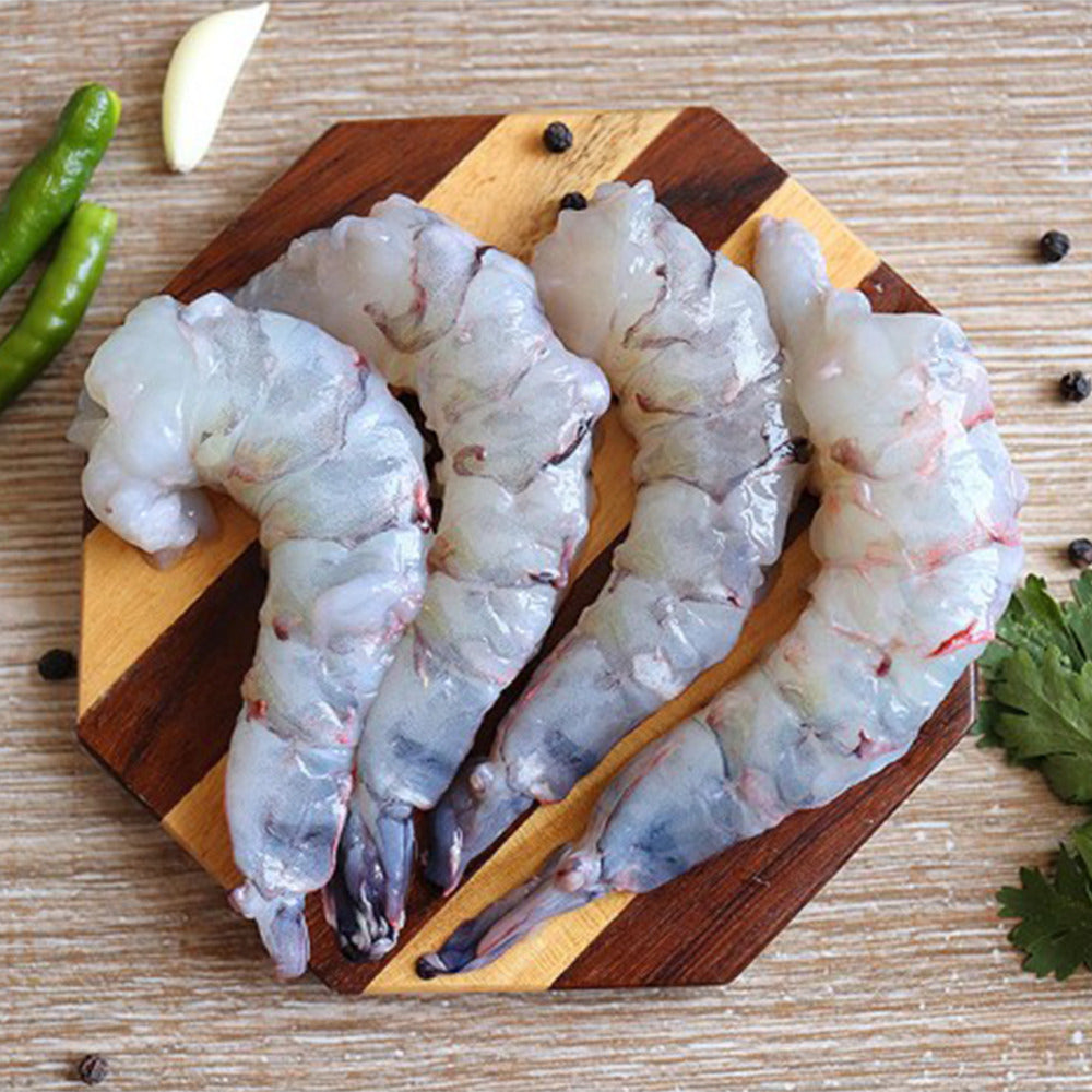 Fresh Cleaned Prawns Size 70-80 (500G) – bringmaalu.lk
